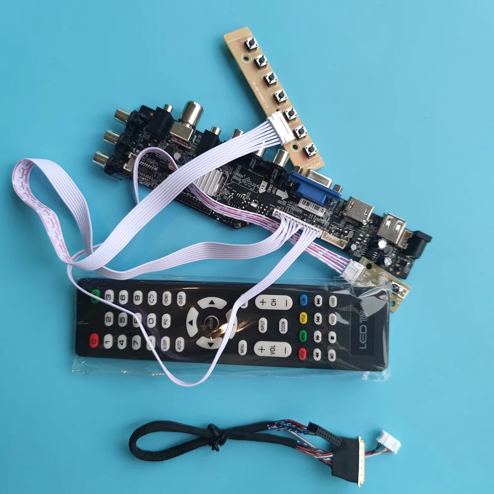 Kit-de-Panel-de-controlador-para-televisor-Digital-placa-controladora ...