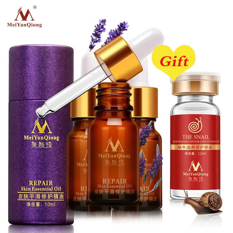Buy 3 Get 1 Gift Skin Care Scar Repair Skin Essential Oil 10ML Natural ...