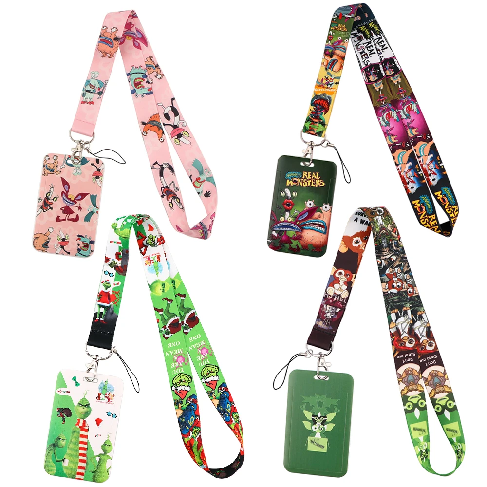 LX632-Monster-Horror-Lanyard-Neck-Strap-Rope-For-Mobile-Cell-Phone-ID ...