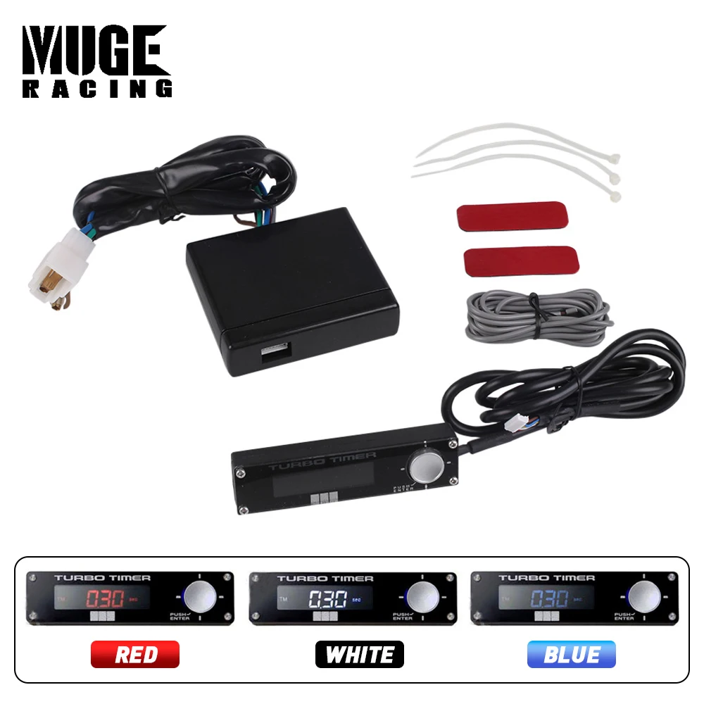 12v Turbo Timer Universal Auto Car Modified With Original Box Red Led ...