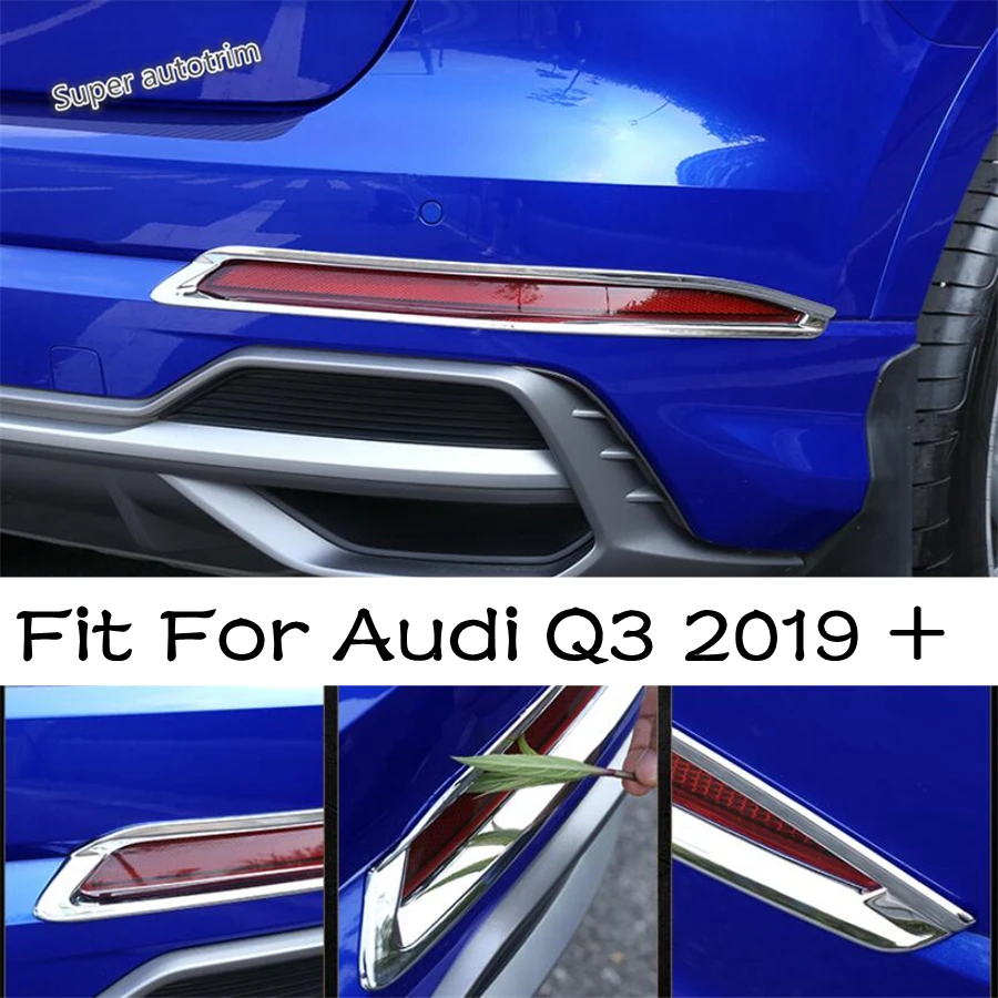 Chrome Rear Trunk Foglight Fog Lights Lamp Protection Kit Cover Trim ...