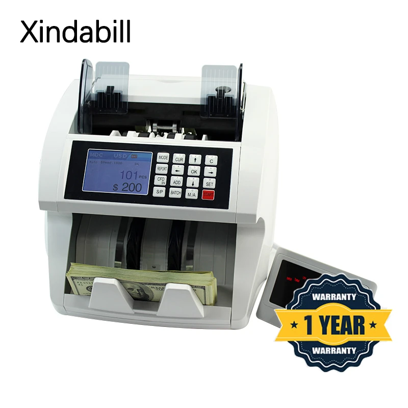xindabill 2CIS Professional USD/EUR/SOL Serial Number Currency Counting ...