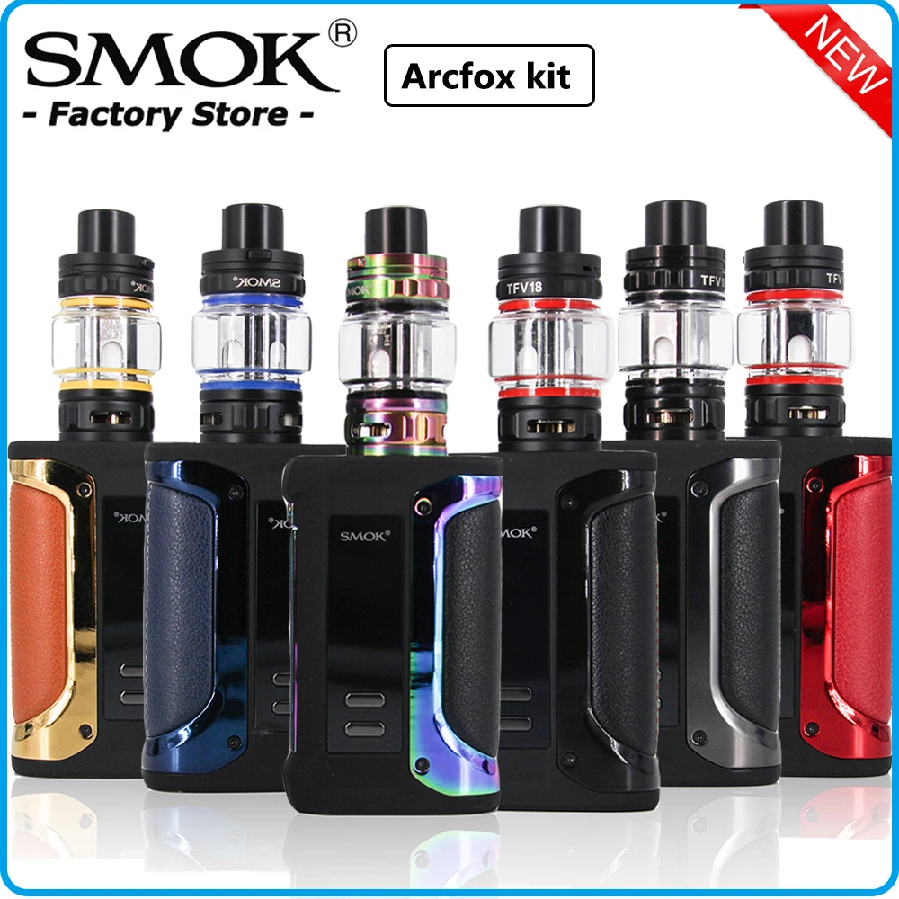 Electronic Cigarette Vape Smok | Smok Arcfox Kit | Smok Tfv18 Tank ...