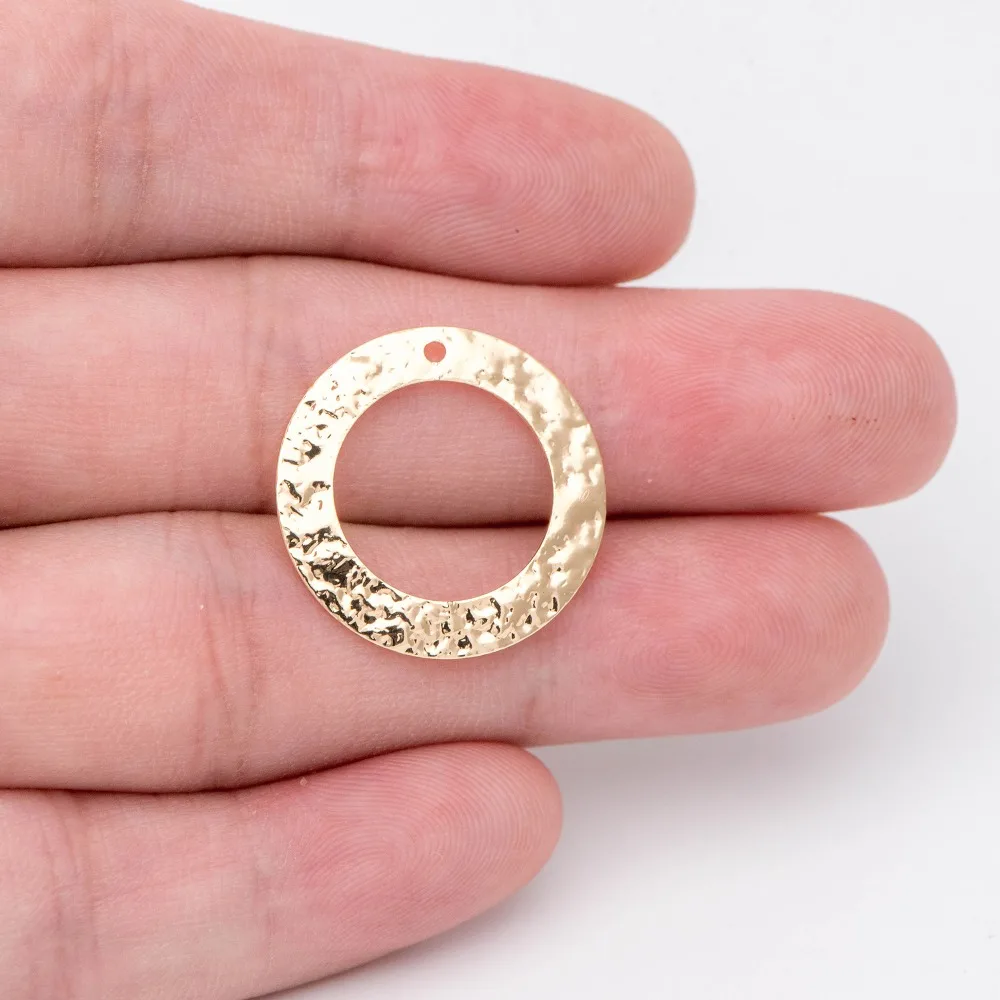 Craft Supplies & Tools Jewelry Making & Beading 2pcs-11mm x11mm Matte Gold plated Brass at ...