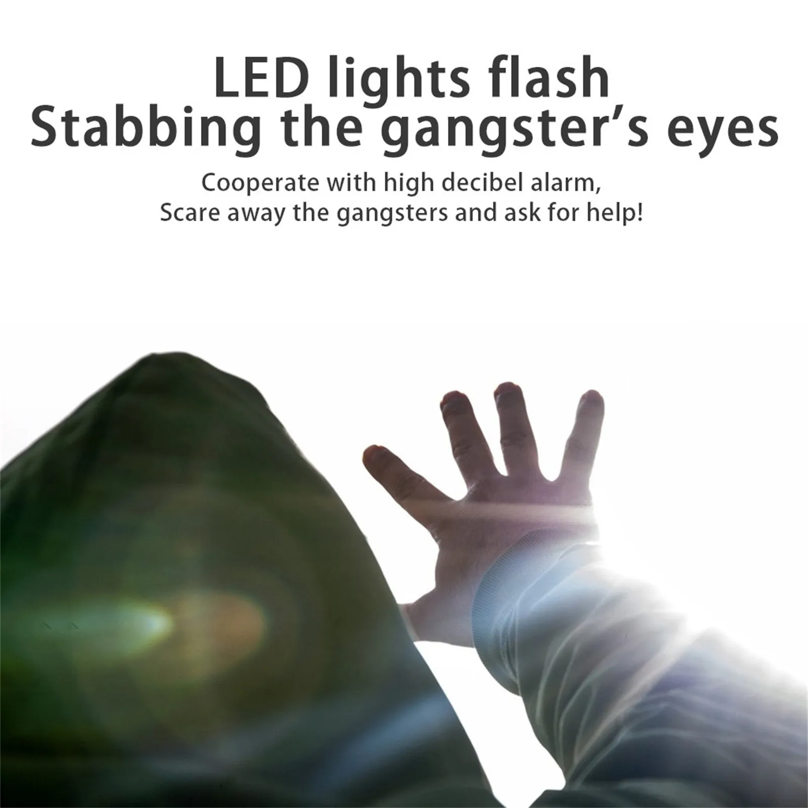 Anti-Rape Self Defense Device Alarm Extreme Loud 130dB Alert Keychain ...