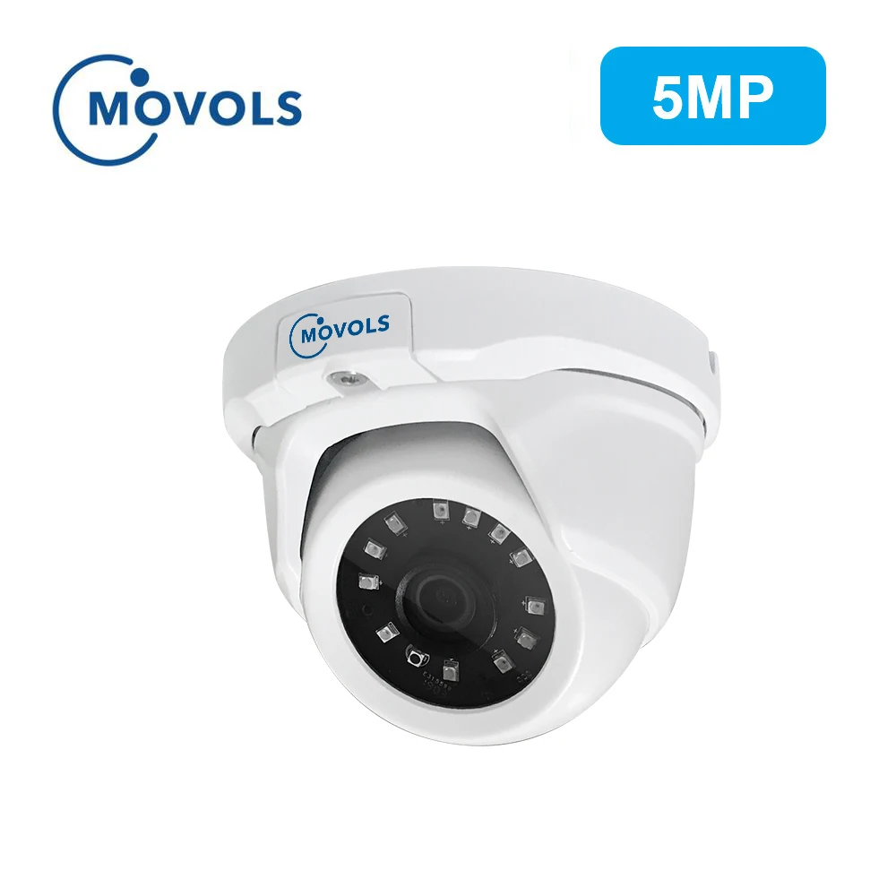 Movol câmera de segurança analógica cctv, 5mp, interno e externo, à ...