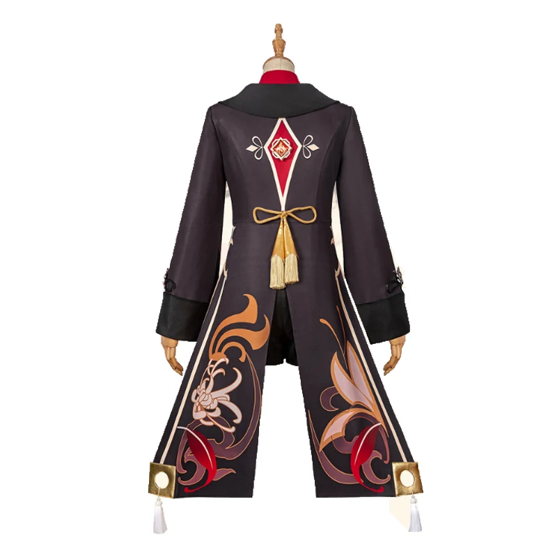 Game Genshin Impact Hu Tao Uniform Cosplay Costume Full Set ...