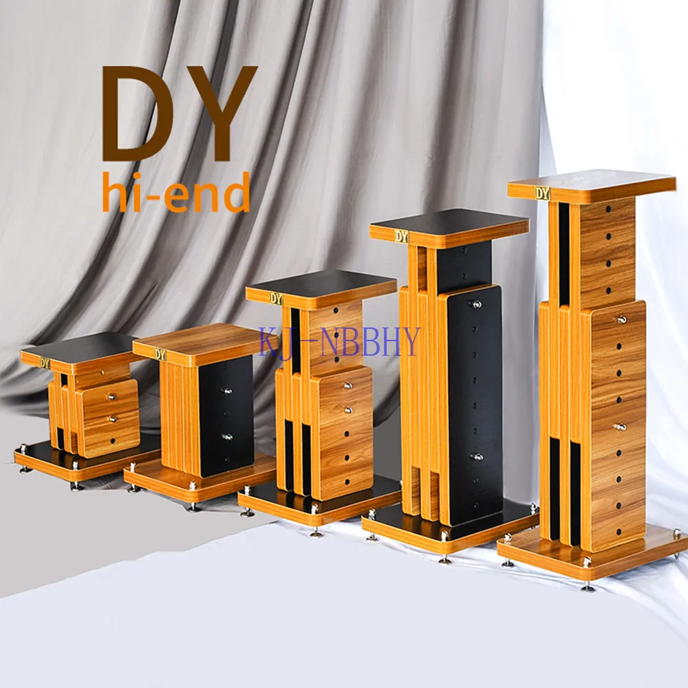 HIFI-Adjustable-Shock-Absorber-Surround-Speaker-Stand-Floor-Tripod-Tray ...