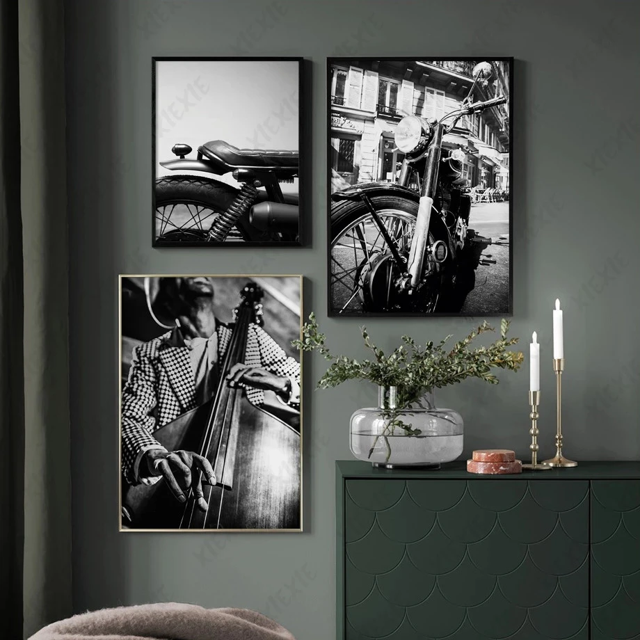 Cello Art Black And White