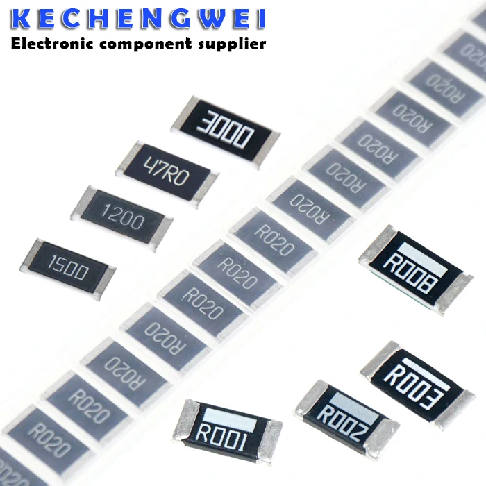 Resistencia de Chip SMD 2512 5% 0R 1M R001 R010 R100 R020 1R 10R 100R ...