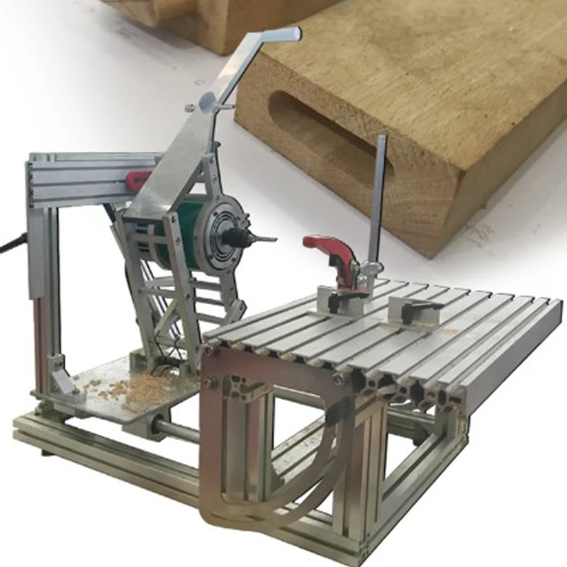 Woodworking Mortising Machine Manual Portable Wooden Door Tenoning Mini ...