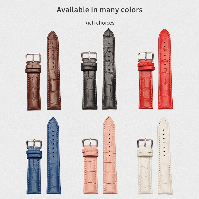 20mm-Watch-strap-Watch-Band-Genuine-Leather-straps-Watchbands-14mm-16mm ...