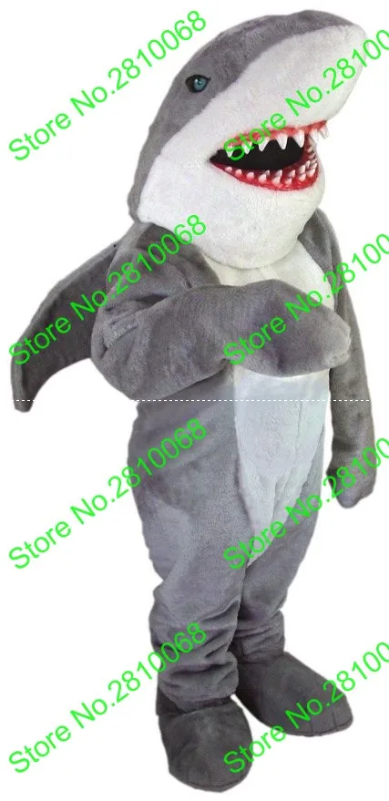 Syflyno Machen EVA Material grau shark Maskottchen Kostüme Unisex ...