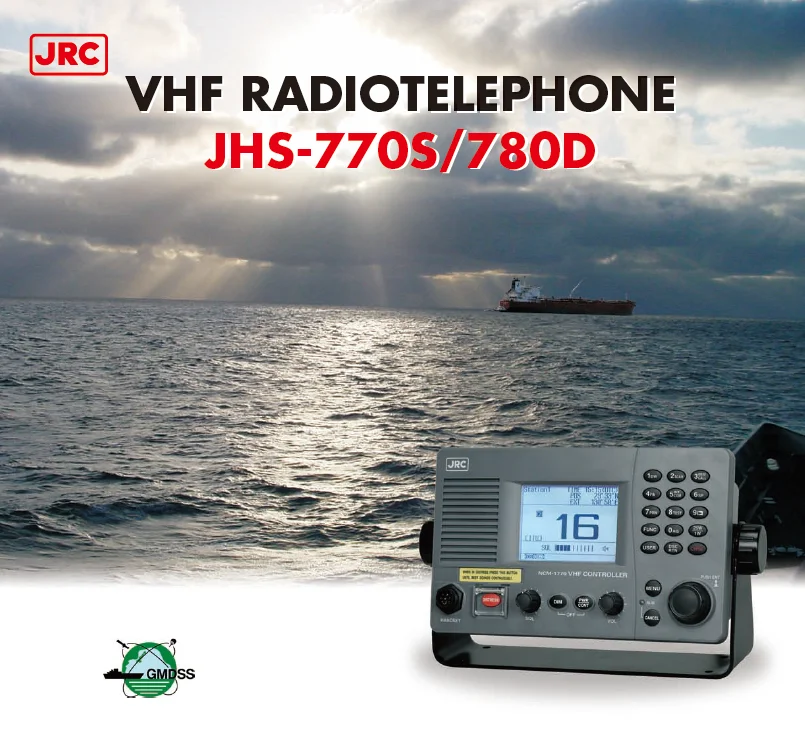 JRC-JHS-770S-class-A-VHF-radio-telephone-fishing-ship-marine ...