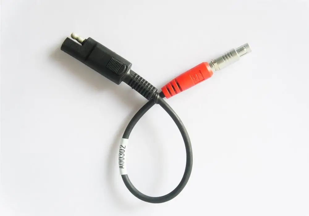 Power Cable For Topcon Gps HiPer Lite Wired To Tow Pin Connector|cable ...