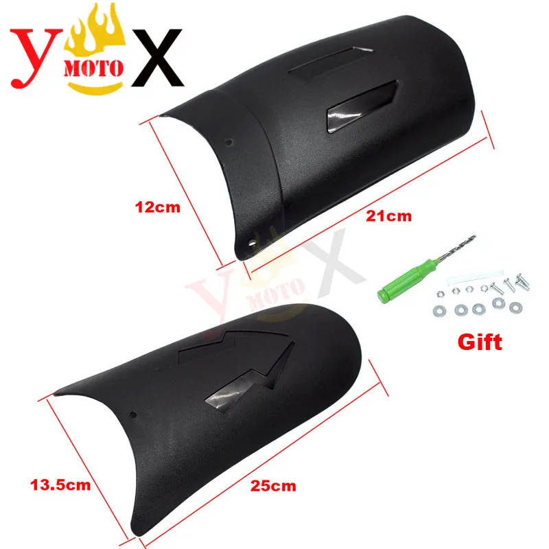 Front Mudguard Fender Extender Extension For KAWASAKI Ninja 250 300 ...