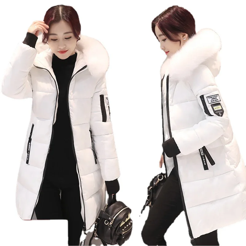 Parkas Women's Jacket 2021 New Winter Slim Down Padded Cotton Jacket ...