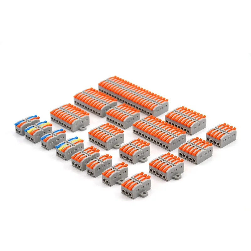 Mini-Electrical-Wire-Connectors-Quick-Splitter-Docking-Push-In ...