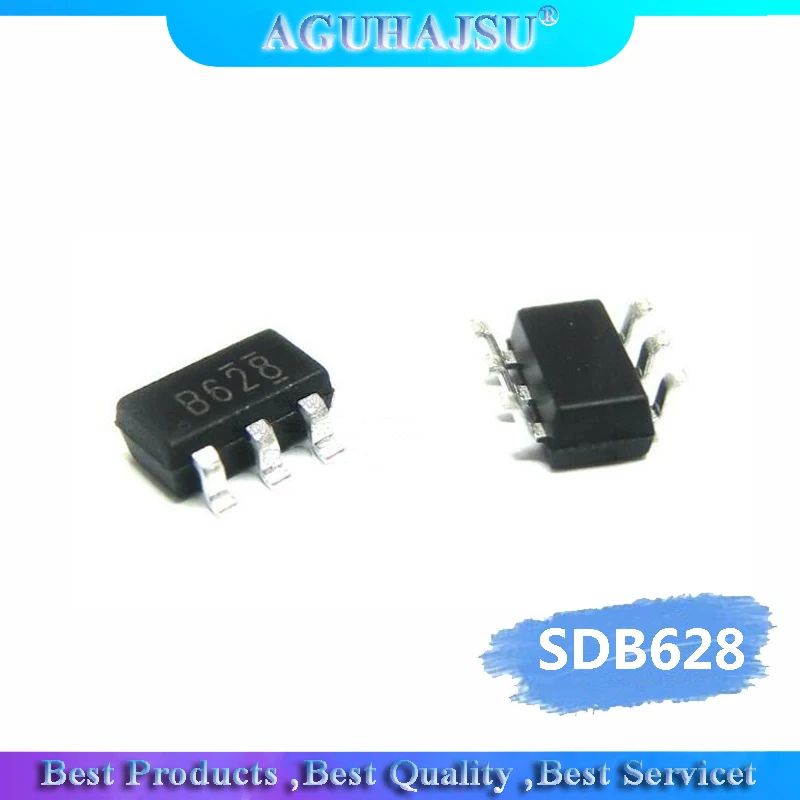 5PCS SX1308 SDB628 bildschirm B628 B6284 B6285 SOT23 6 Boost chip IC integration|integrated ...