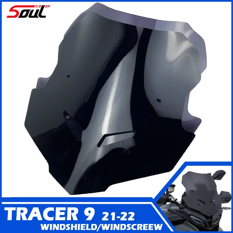 Motorcycle Sports Windshield Visor Windscreen | Windshield Yamaha Mt 09 ...