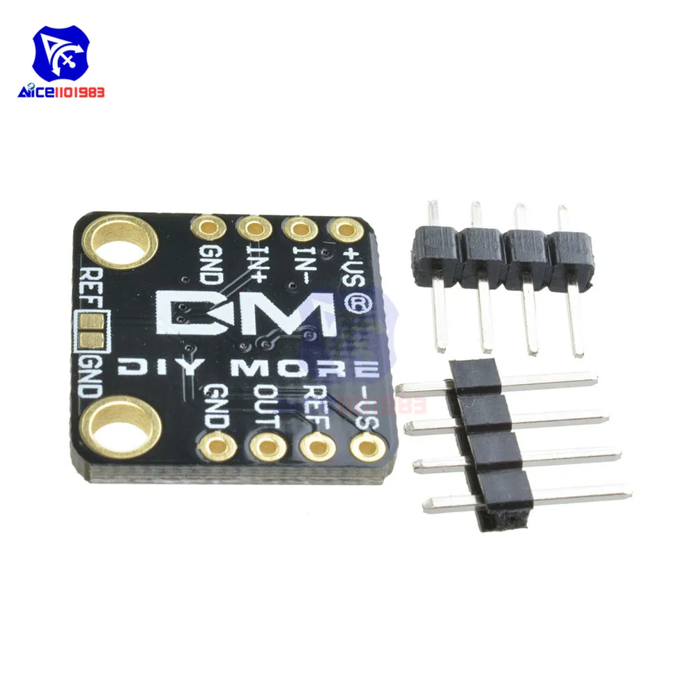 Diymore Ad623 Programmable Gain Instrumentation Amplifier Module ...