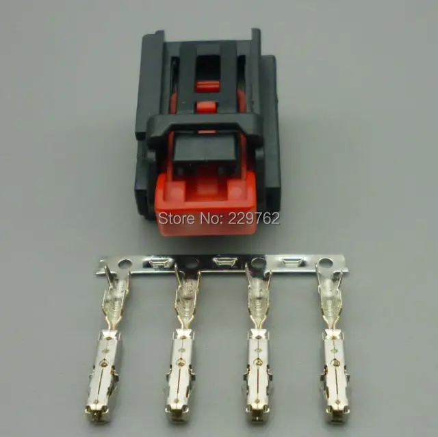 Shhworldsea 4 Pin/Way Female Male Car Taillight Chair Connector Plug ...