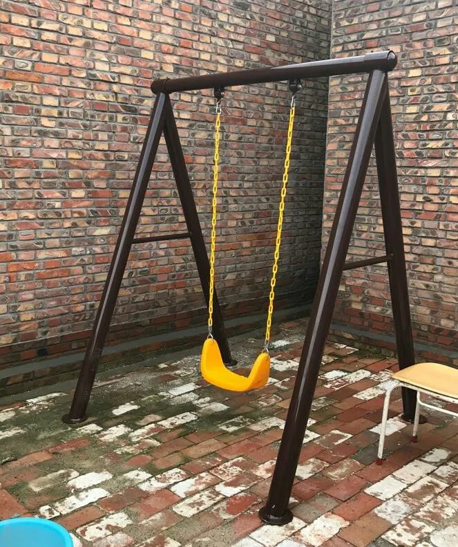 Outdoor Baby Swing Chair Playground Children's Plastic Slide Garden ...