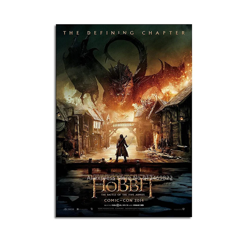 Smaug The Hobbit Movie Poster