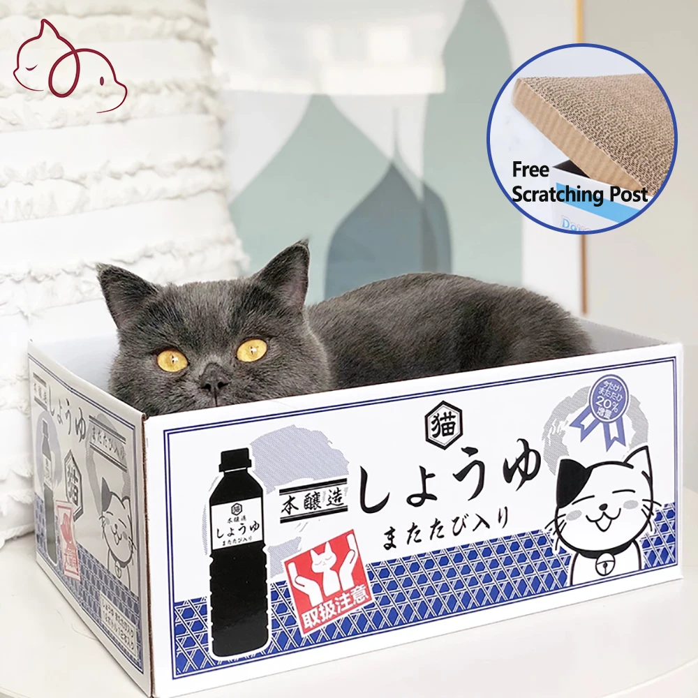 Cat-Litter-Box-Toy-for-Cat-Scratcher-Bed-for-Cat-Kitten-Scraper-House ...