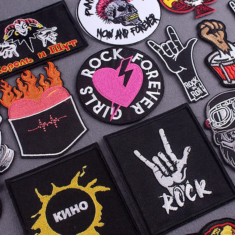Punk Rock Jacket Patches