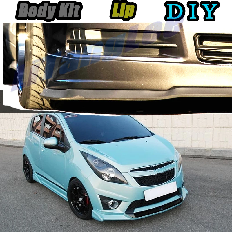 Car-Bumper-Lip-Front-Spoiler-Skirt-Deflector-For-Chevrolet-Spark-1997 ...