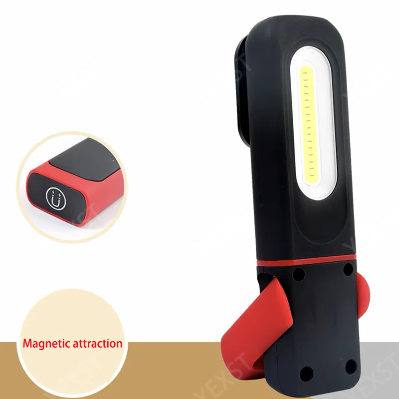 Magnetic-COB-LED-Working-Light-USB-Charging-Flashlight-Inspection-Light ...