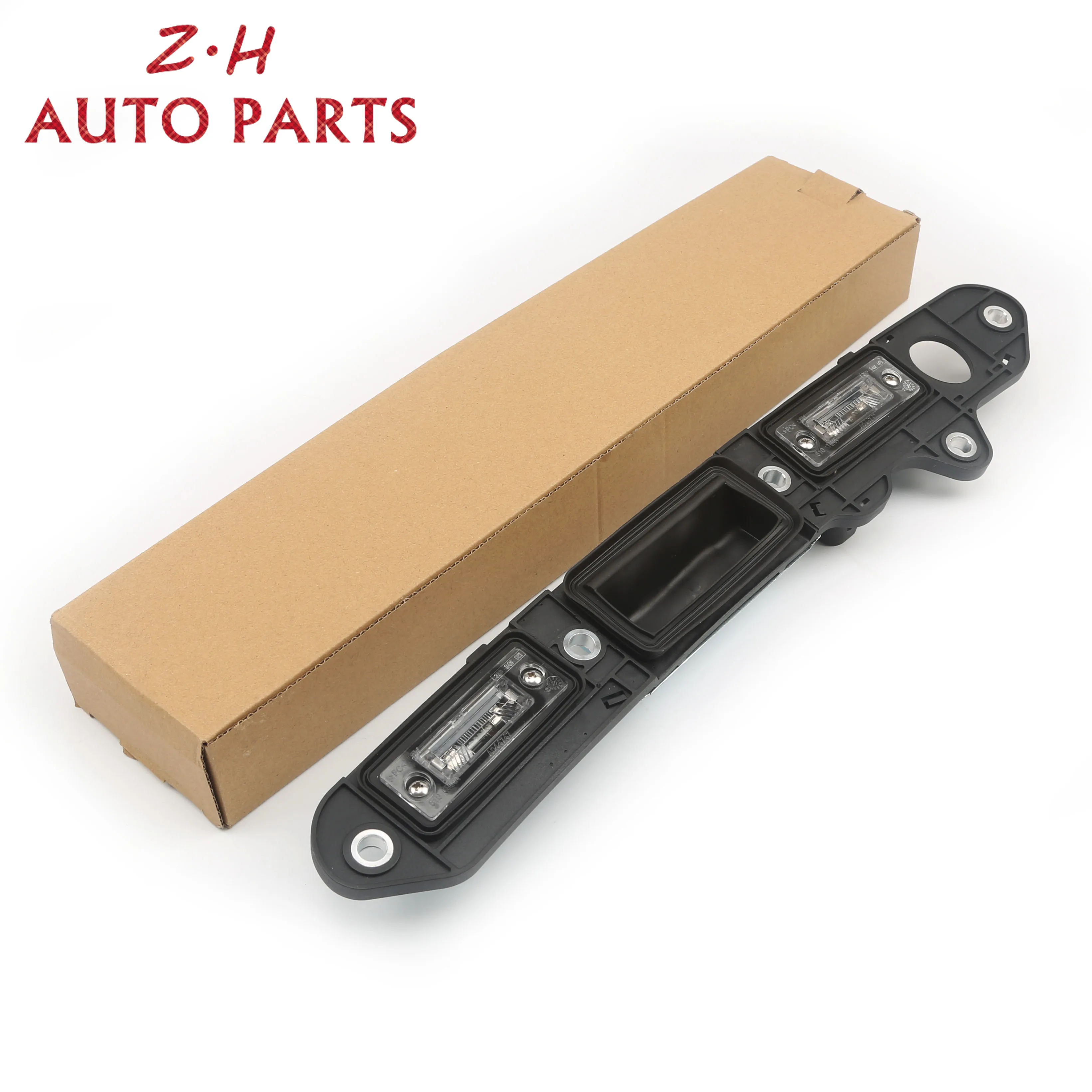 1TD827574A-Rear-Trunk-Lid-Tailgate-Shake-Handle-Bar-License-Light-Plate ...