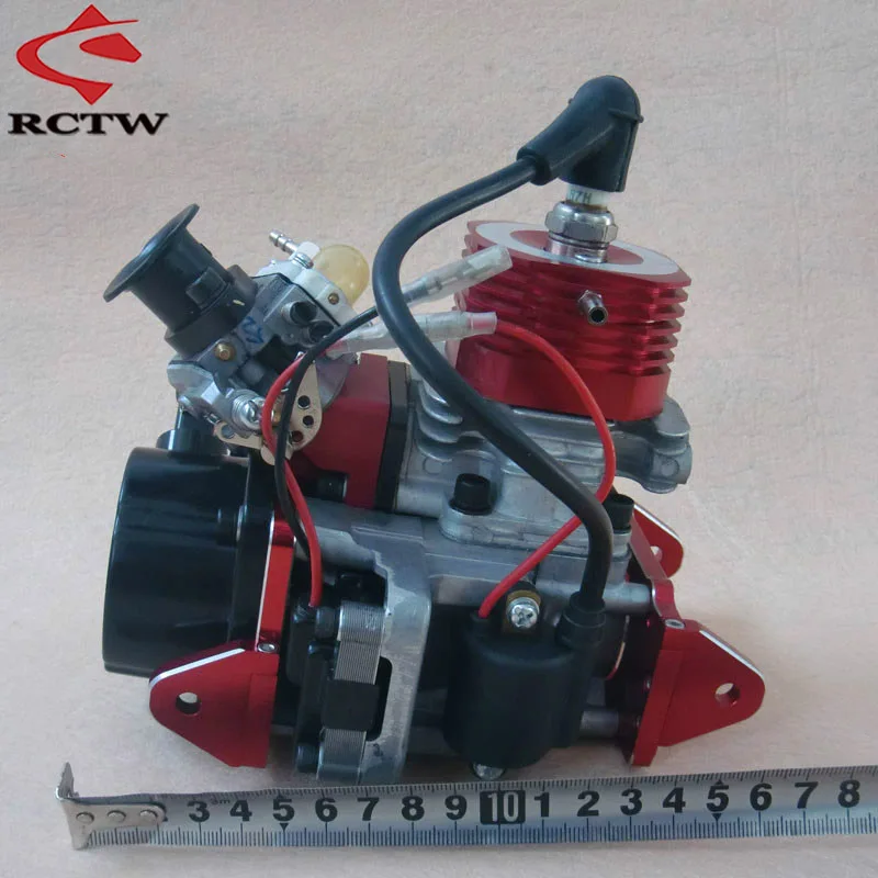 CNC-2-Stroke-29CC-Water-cooled-Engine-for-RC-Racing-Boat-in-line-Toys ...