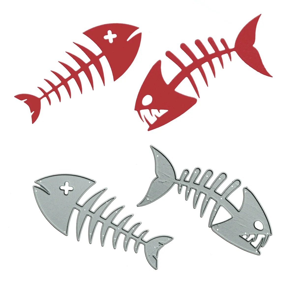 Skeleton Fish Clip Art