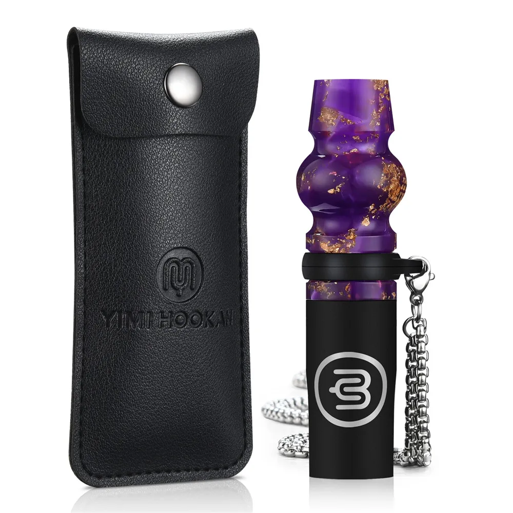 Yimi Hookah Premium Resin Mouthpiece Sanitary Mouth Tips Hookah Mouth ...