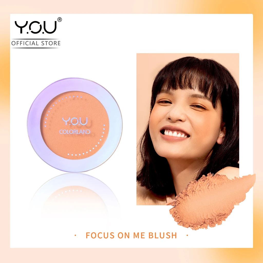 YOU Colorland Focus on Me Blush Smoky Rose Makeup Palette Mineral ...