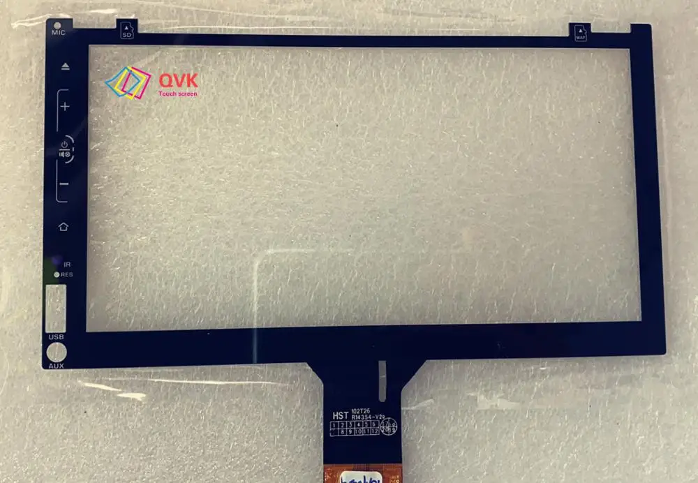 Black touch scren P/N HST 102T26 R14354-V2 Car navigation GPS touch ...