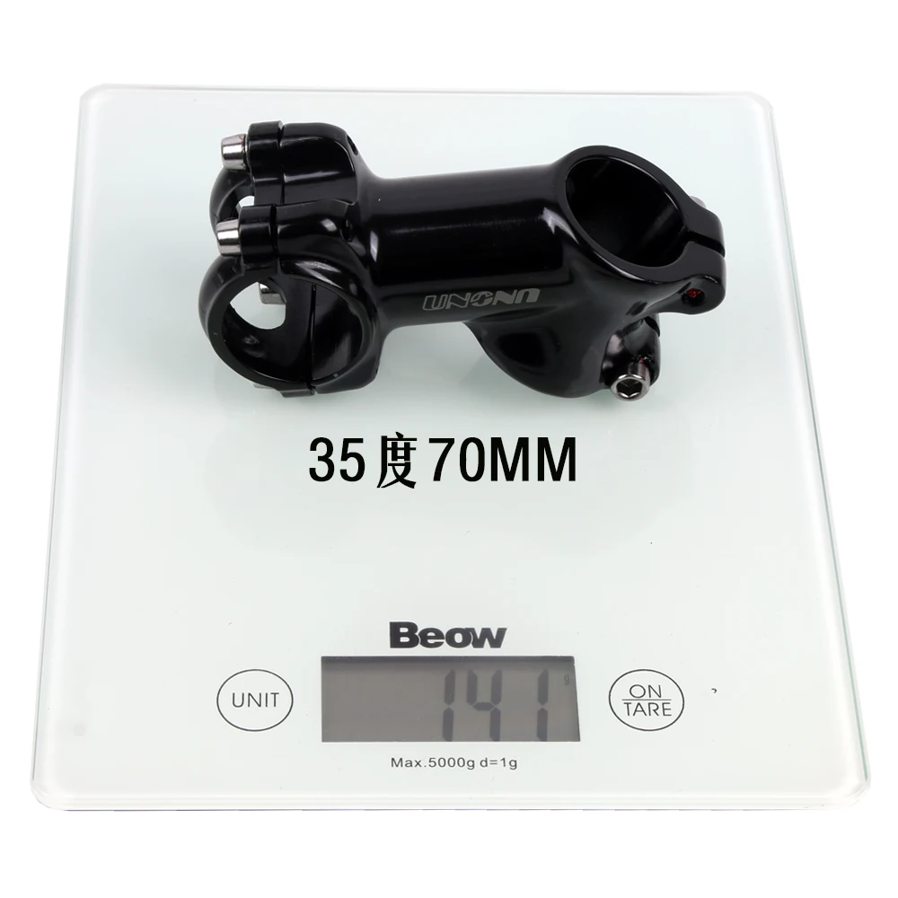 UNO Mountain Road Bike Stem +-35 Degree MTB Bicycle Super Light Black ...