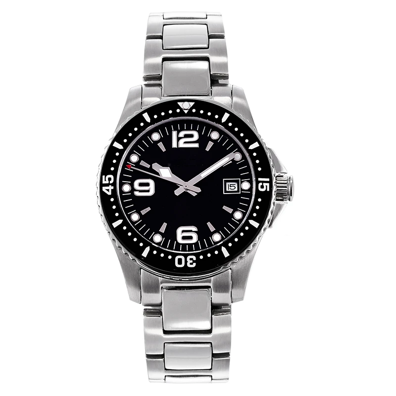 Phylida 40mm Automatic Sport Diver Watch Black Dial Japan Miyota ...