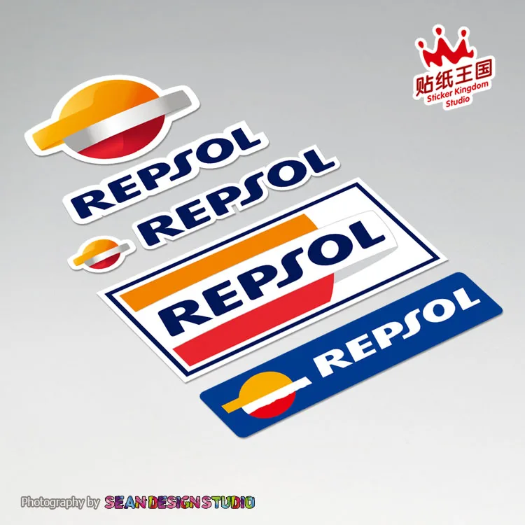 Repsol Logo Sticker