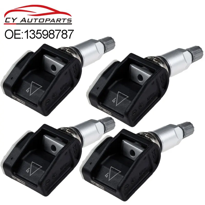 4pcs New Tire Pressure Sensor Tpms Sensor Fits For Cadillac Chevrolet ...