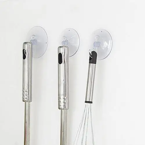 10pcs Clear Suction Cup Sucker Window Glass Wall Kitchen Hook Hanger ...