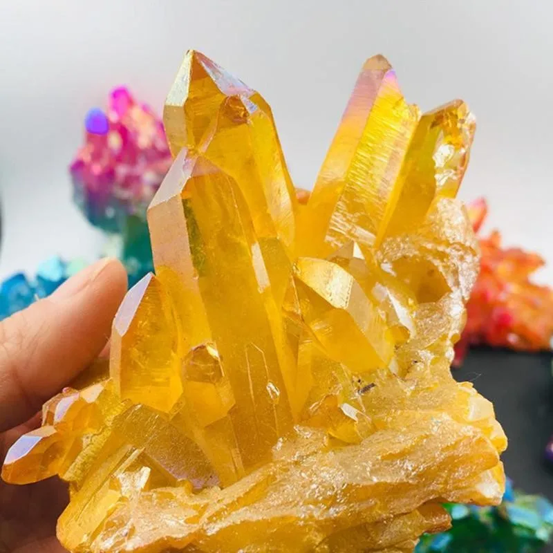 Citrine Crystal Cluster