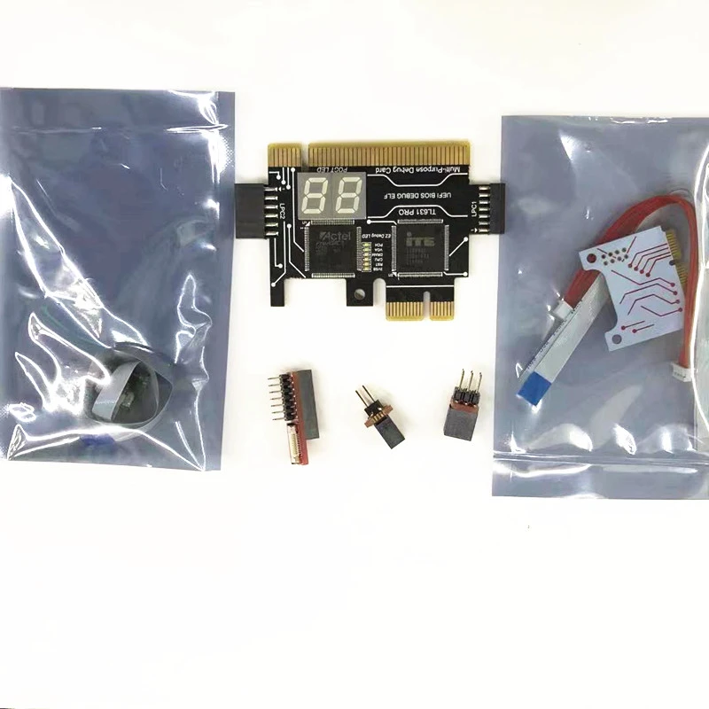 new all in 1 TL631 Pro Analyzer LPC Debug Card PCI PCI E Post Test Kit ...