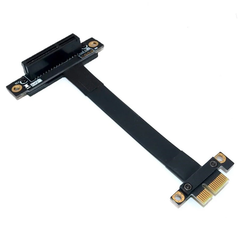 PCIE PCI Express 4X to 1X Extension Cable PCI E 1X to 4X Riser Extender ...
