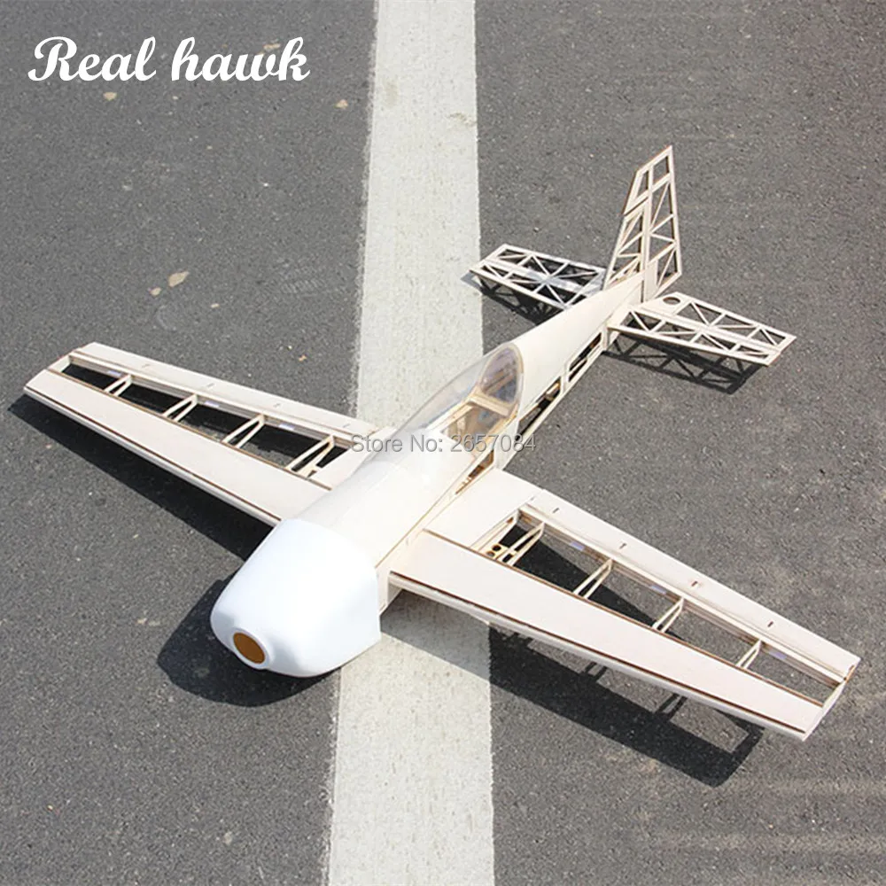 RC AirPlanes Laser Cut Balsa Wood Airplane Kit New Extra330 Wingspan ...