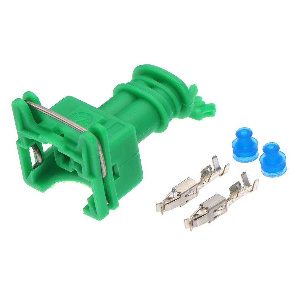 2 Pin/Way EV1 Car Fuel Injector Plug Connector Junior Power Timer JPT ...