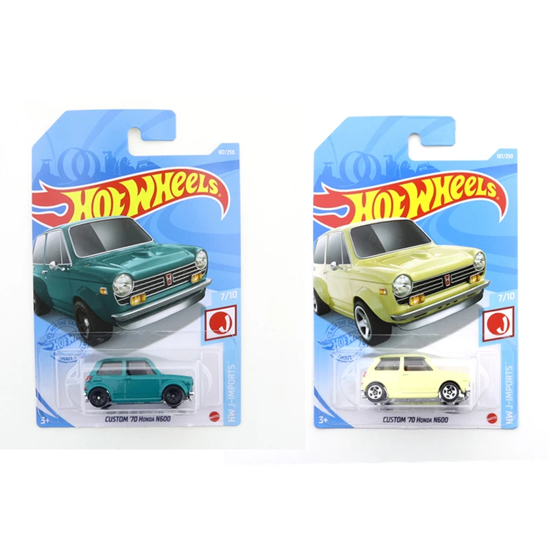2021-187 Hot Wheels Custom 70 Honda N600 Mini Alloy Coupe 1/64 Metal ...