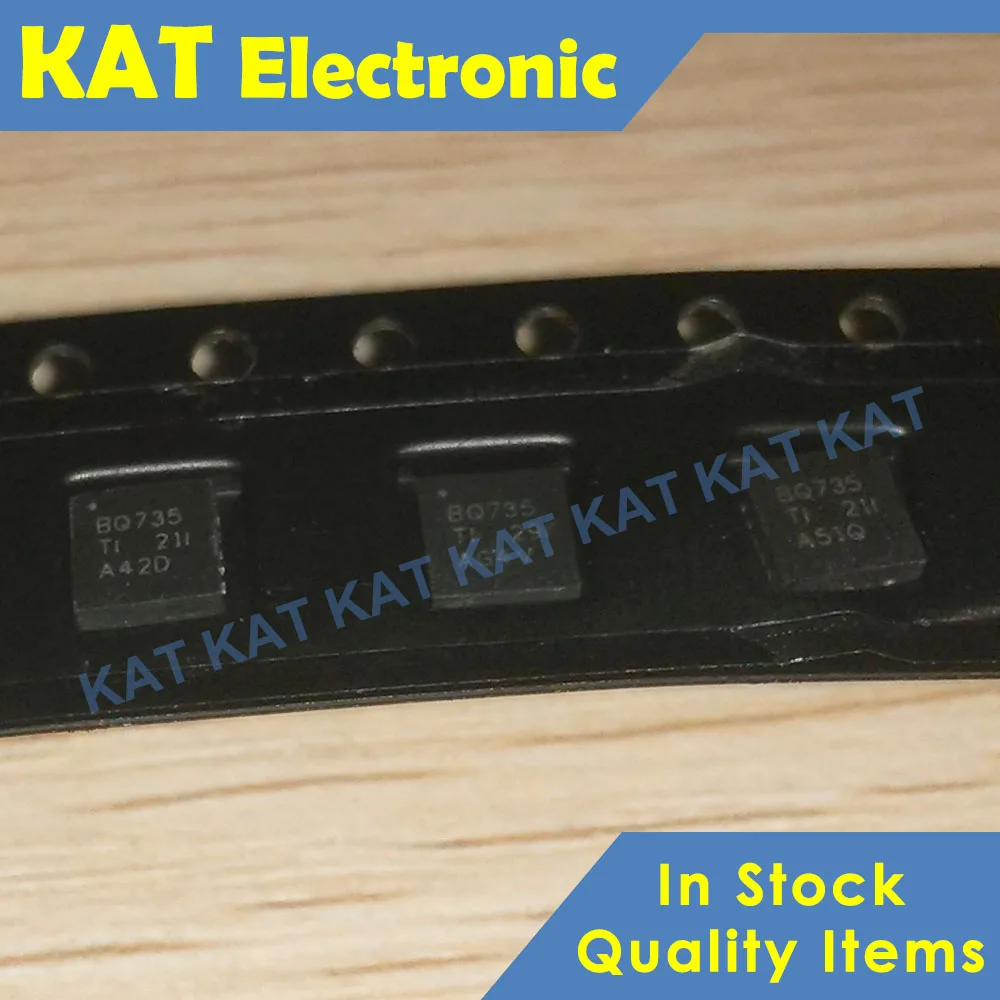 5PCS/lot BQ735 BQ24735 BQ24735RGRR QFN New Original N Channel Power ...